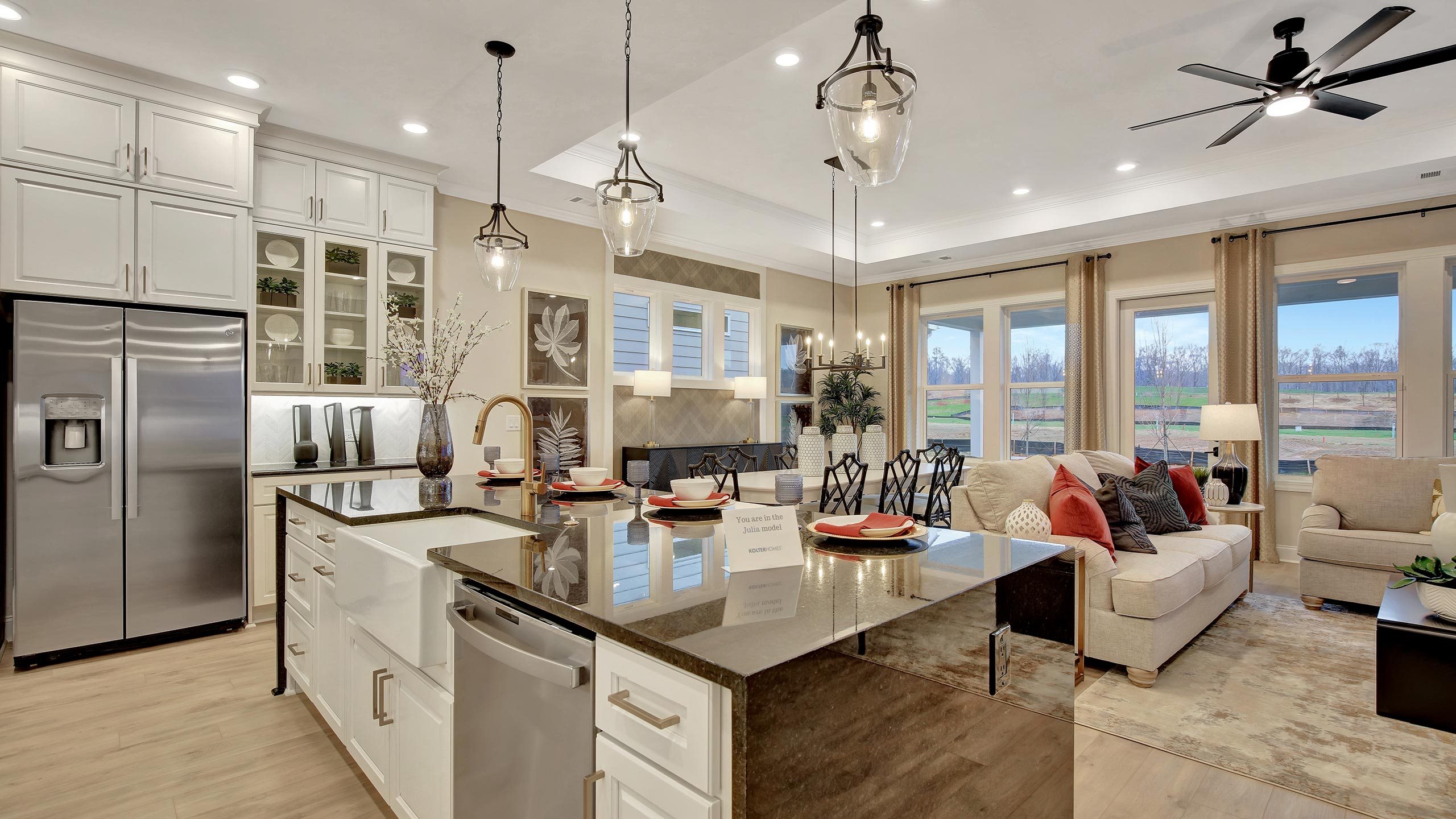Lennar Model Home Interiors Kitchens 115 Catalina Court | Move In