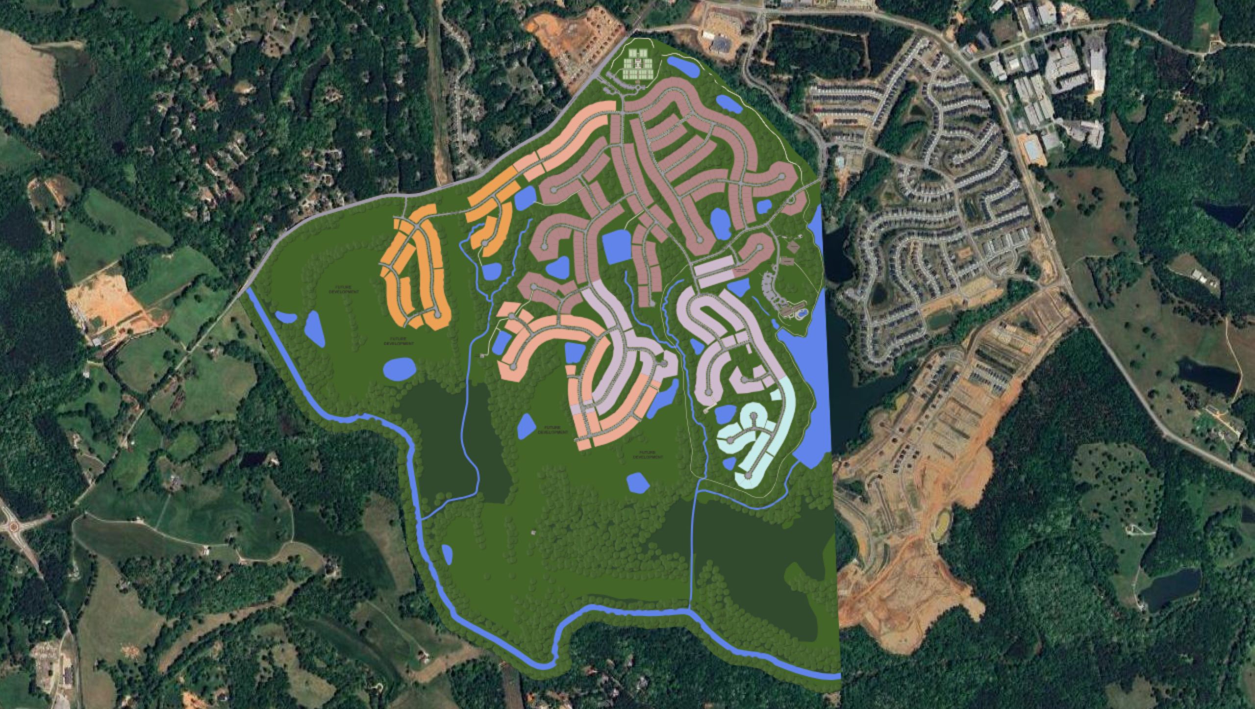 Community Map | Cresswind Georgia at Twin Lakes